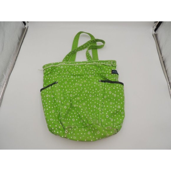 thirty-one | Bags | Thirty One Green Flowered Bag 4 X 1 X 6 | Poshmark